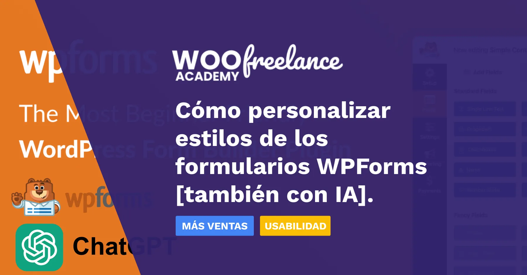 Cómo personalizar estilos de los formularios WPForms [con IA]